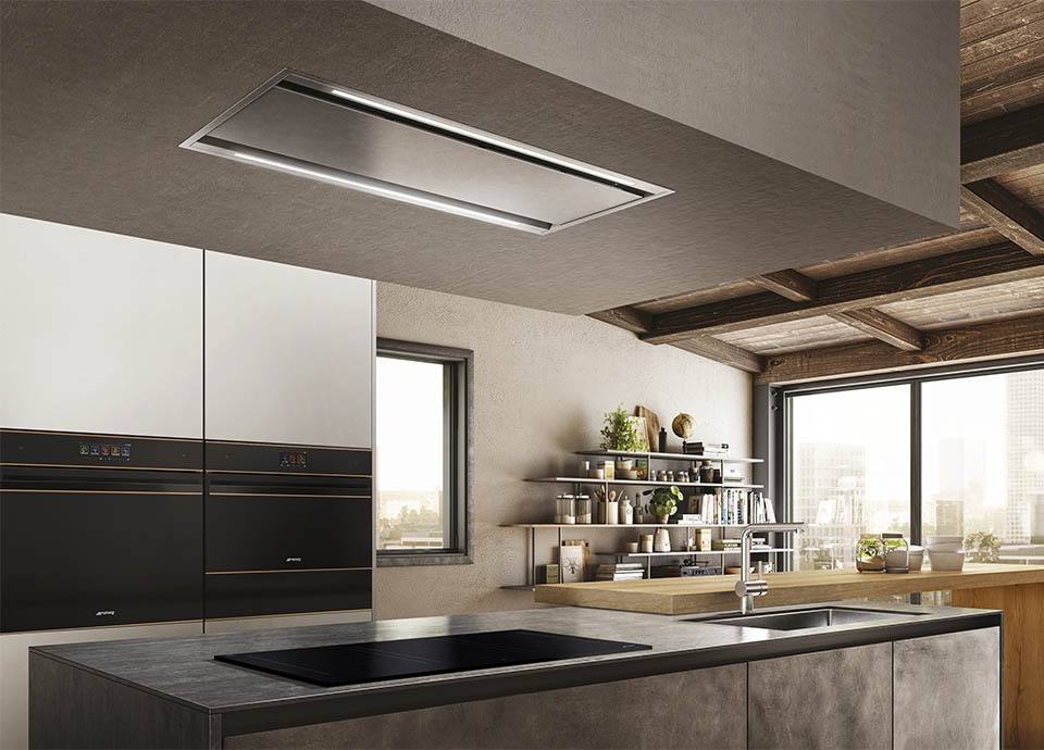 Flush Ceiling Mounted Extractor Hood | Shelly Lighting