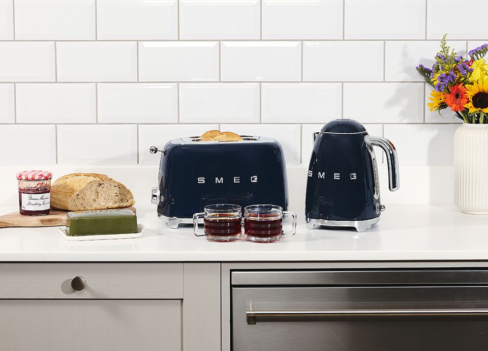 Navy Blue - Kettle - Toaster - Retro| Smeg UK