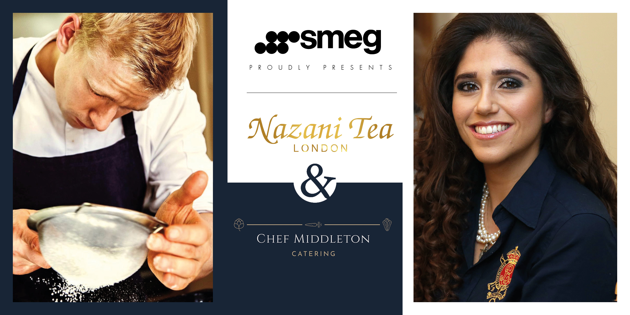 Coronation Tea & Food Pairing : Smeg x Nazani Tea x Chef Thomas ...