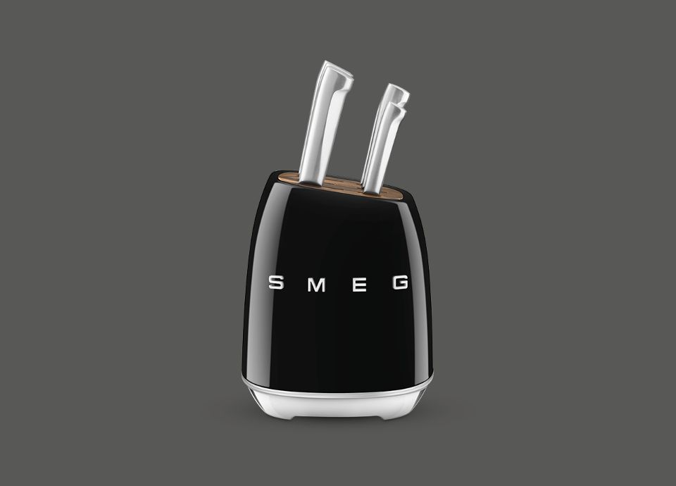 Knife Block Sets Kitchen Utensils Knife Sets Smeg UK
