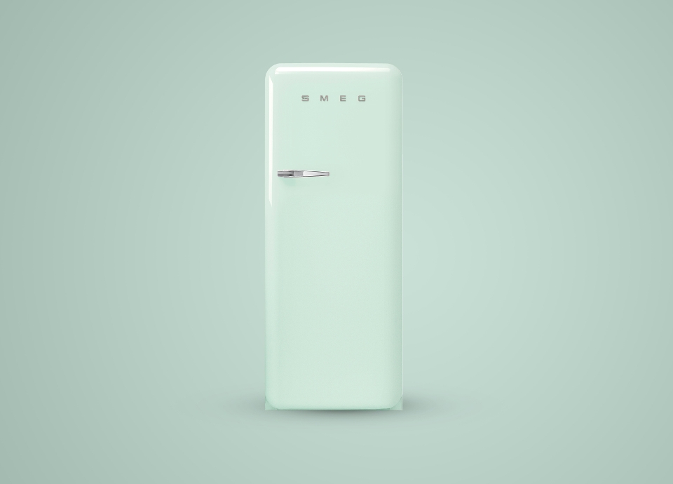Smeg 50s Style Retro Aesthetic Line - Fridge - FAB | Smeg UK