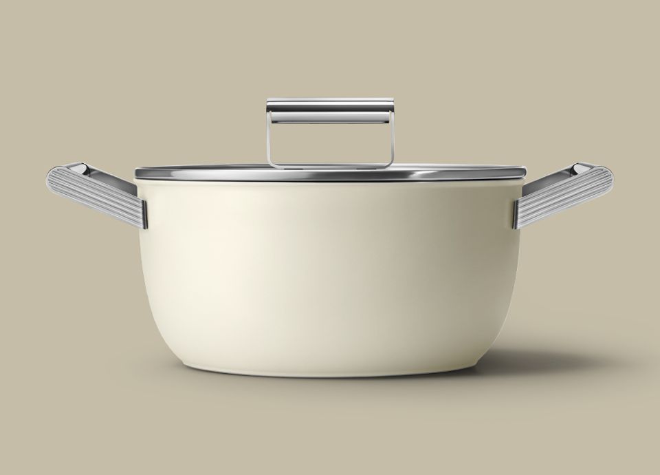 Retro Style Cookware - Non Stick - Induction Compatible | Smeg