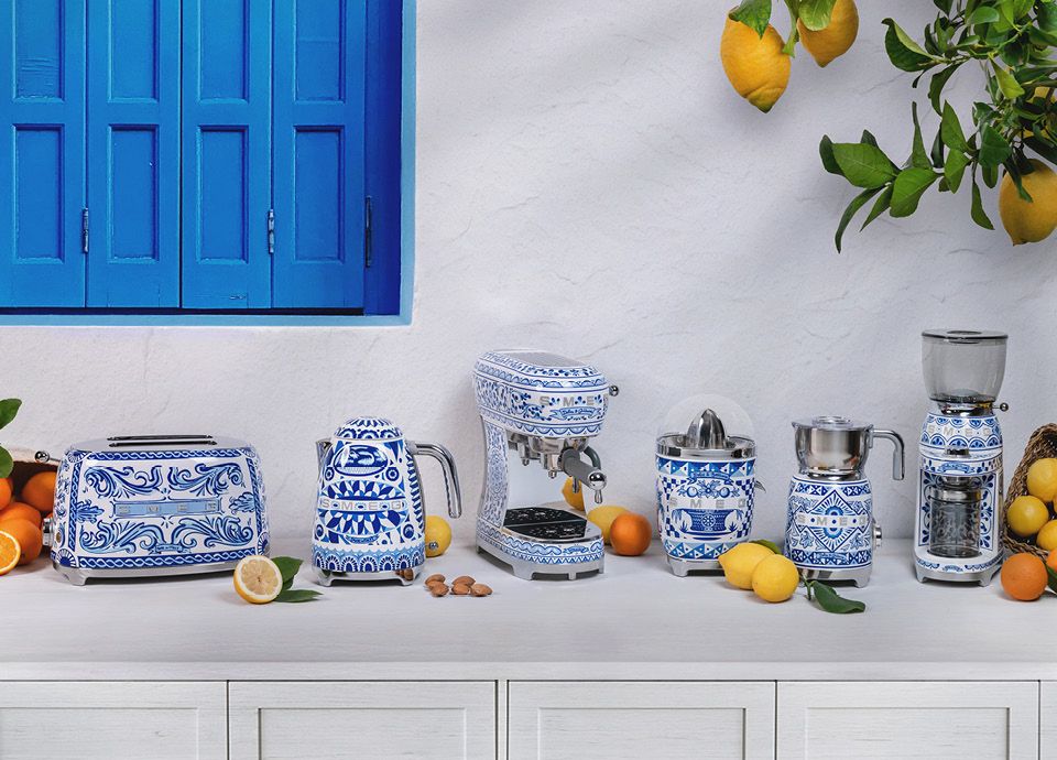 Dolce & Gabbana - Blu Mediterraneo - Collaboration | Smeg UK